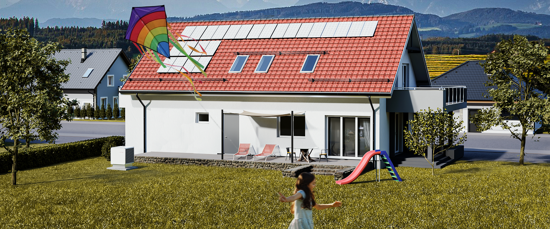 Air Heat Pump In Split Design: Quietest Outdoor Air Evaporator & 360 ...