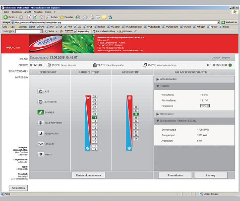 Heliotherm Meilensteine